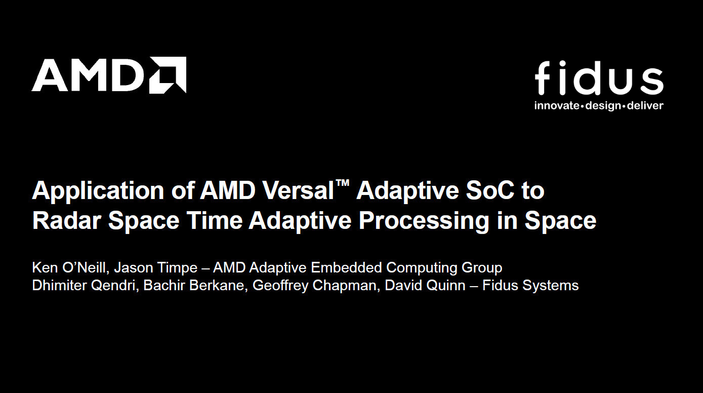 Build for AMD Versal Adaptive SoCs and FPGAs - Fidus Systems
