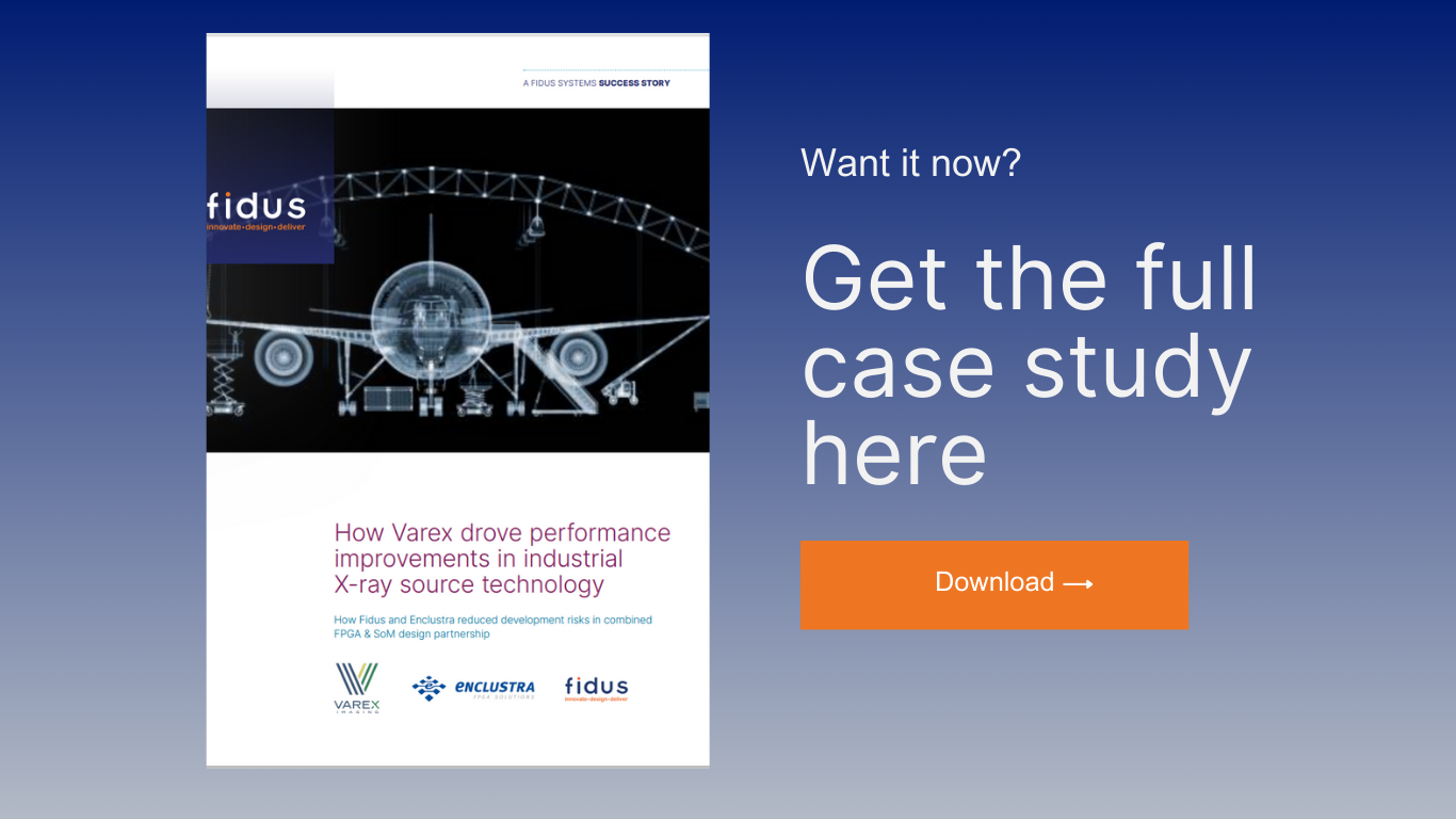 Varex Leaps Forward with Fidus' FPGA Design Expertise